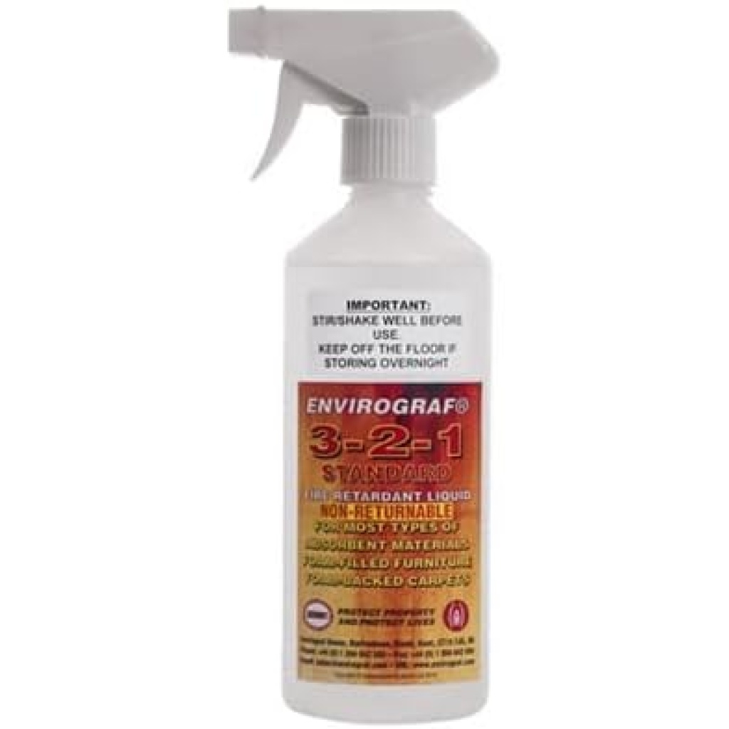 Envirograf 3-2-1 Special Fire Retardant Spray – 1 Litre – Maxio